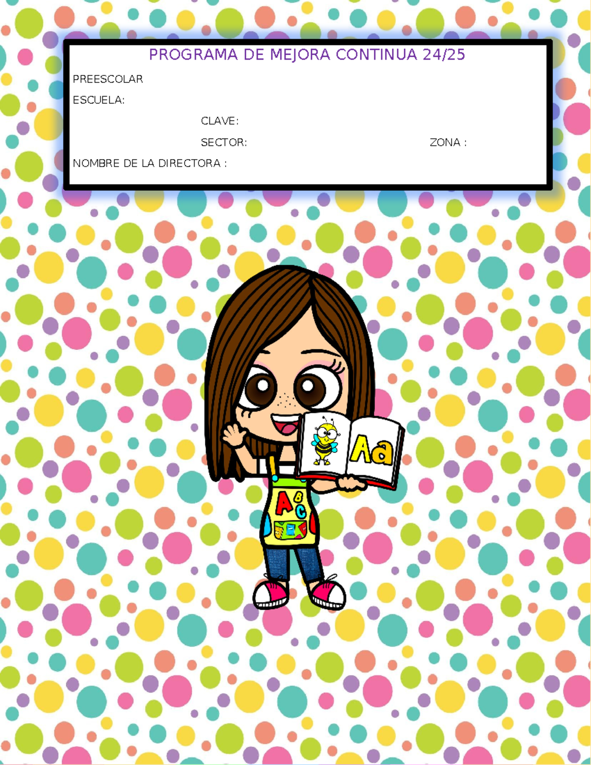 PEMC 2024-2025 Programa de Mejora Continua para Preescolar - Studocu