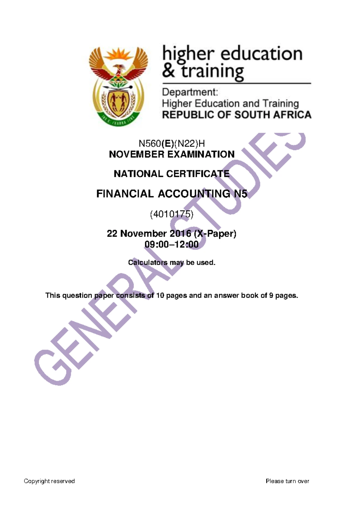 N5 Financial Accounting November 2020 - NATIONAL CERTIFICATE FINANCIAL ...