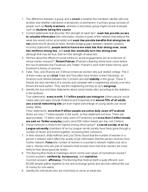 Chapter 6 Inquizitive - Class notes - What, in broad terms, is the ...