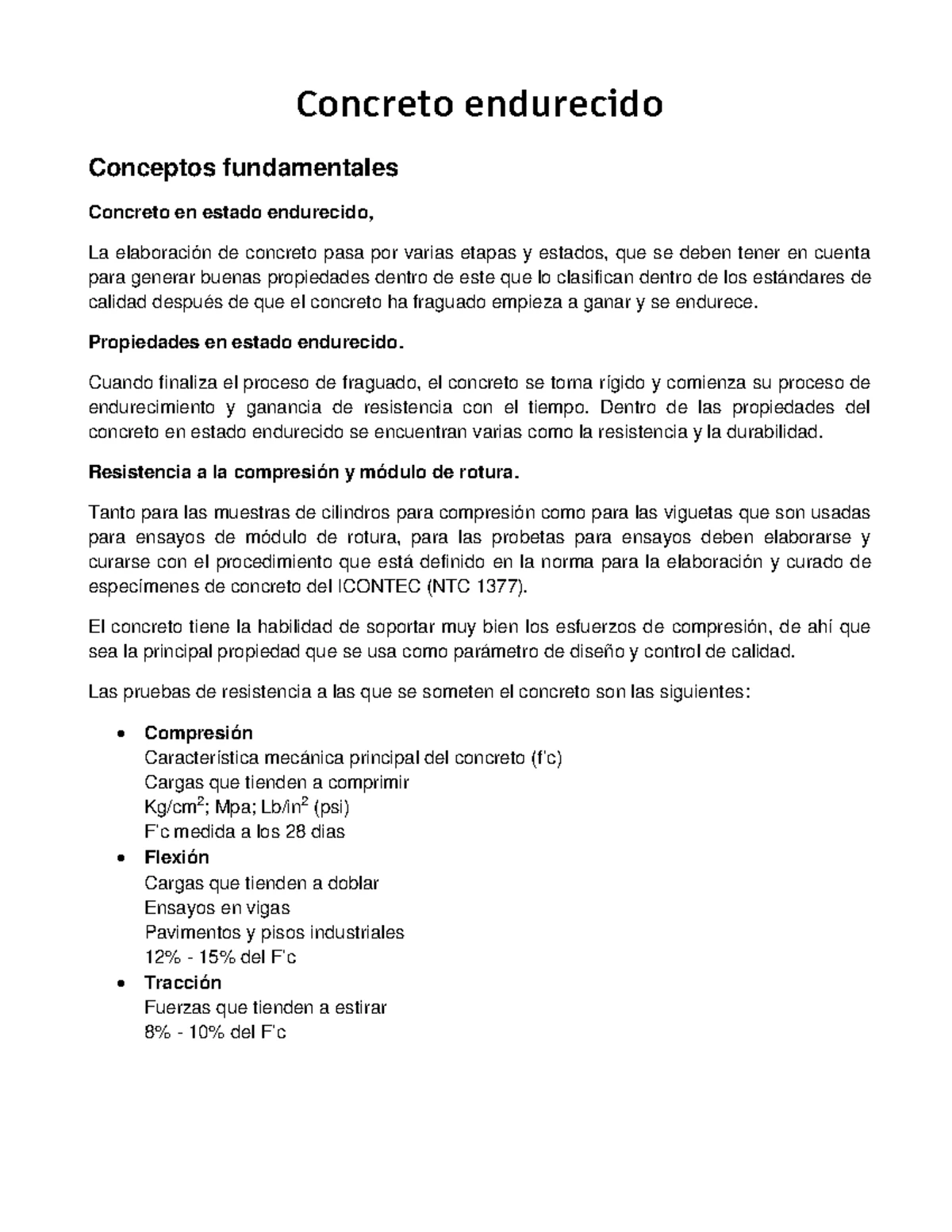 Concreto Fresco - Concreto Fresco Conceptos fundamentales Desde el ...
