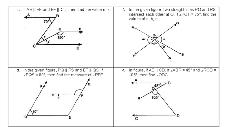 Geometry Lines and Angles Notes (Course Code: GEOM101) - Studocu