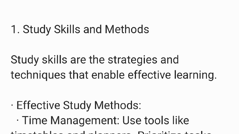 LO - Study Skills, Careers, Adolescence, and Cultural Diversity Notes ...