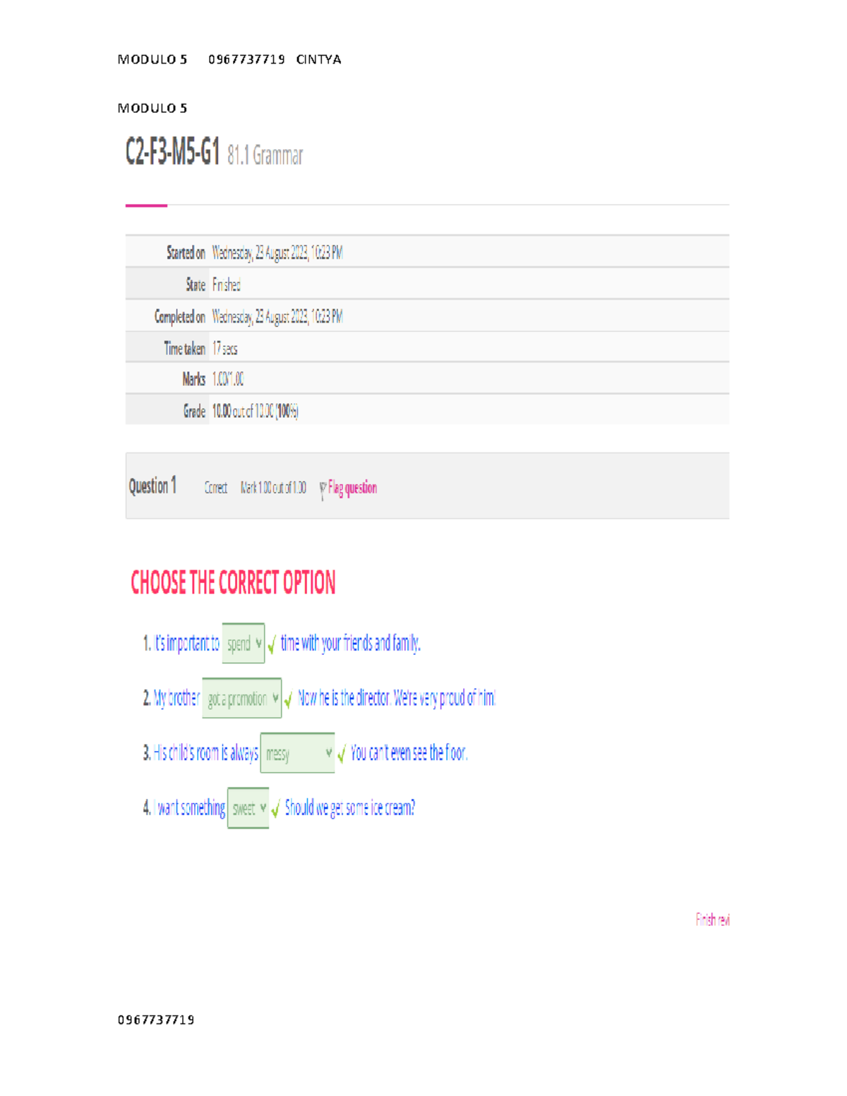 Módulo 5: Contenido Completo y Detallado - Studocu
