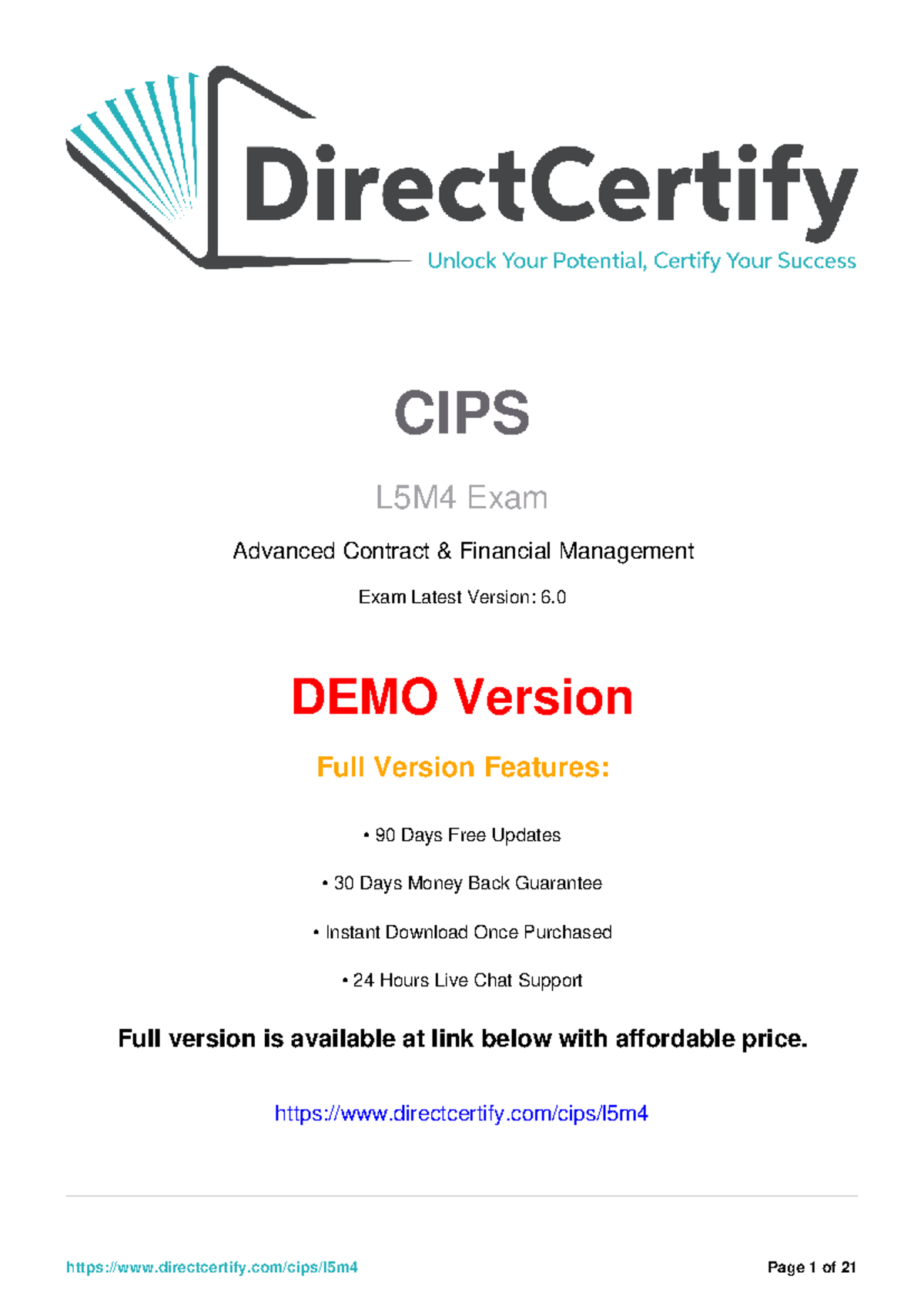 CIPS L5M4 Exam Prep: Key Insights on Contract Financial Management ...