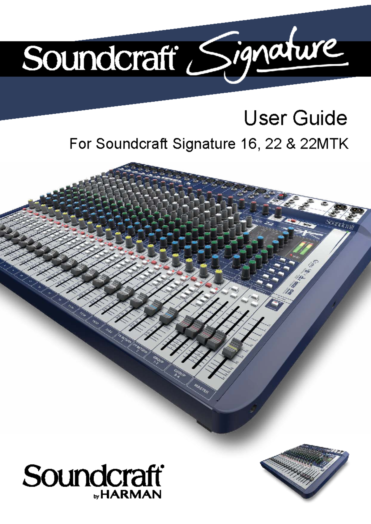 Soundcraft Signature 16-22 User Guide - User Guide For Soundcraft ...
