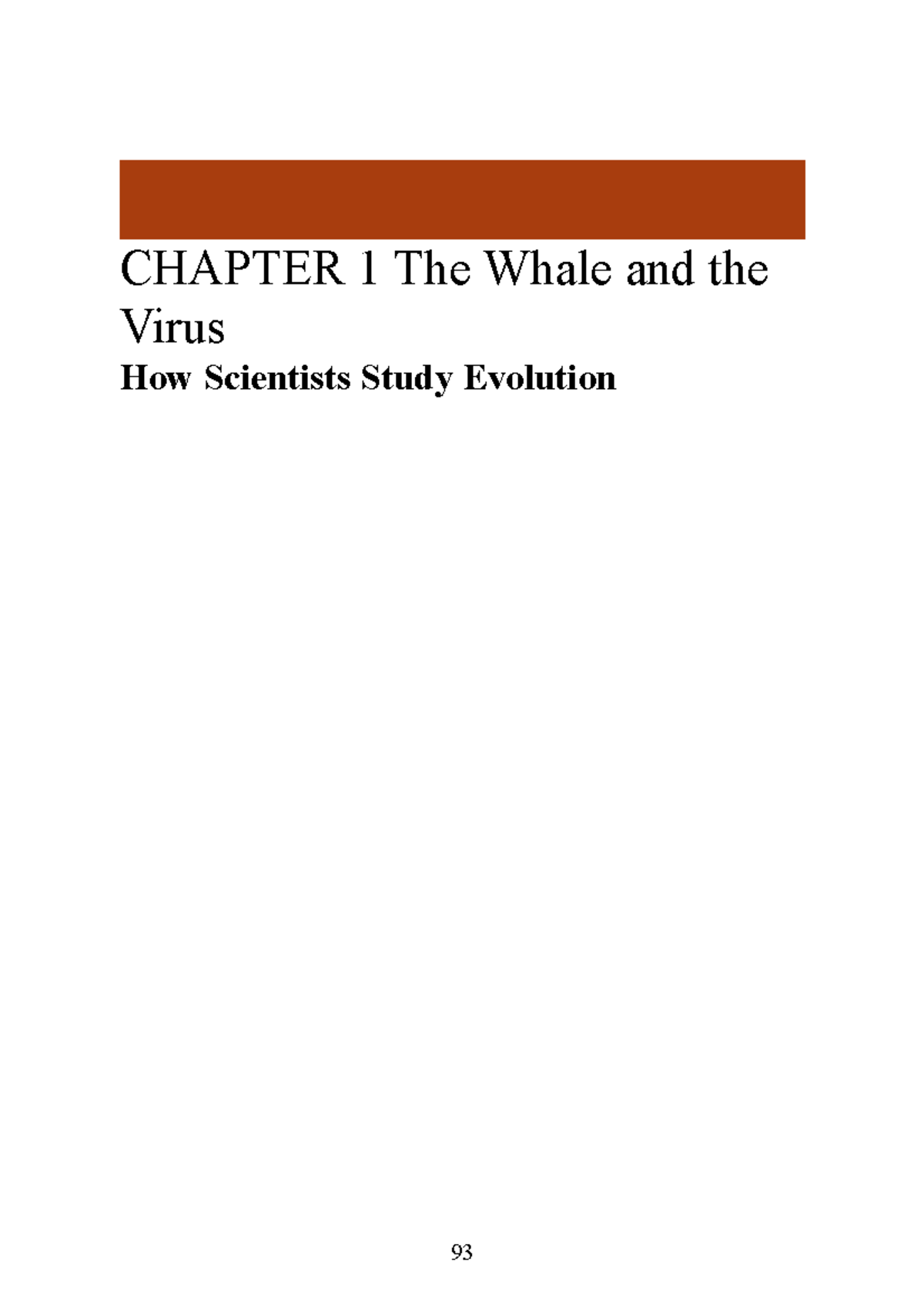 Evolution of Whales and Viruses: An Overview of Adaptations and ...