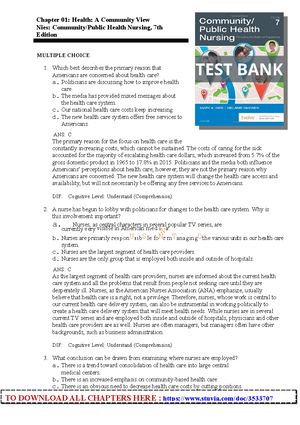 Battery EXAM Reviewer - Fundamentals OF Nursing - The most appropriate ...