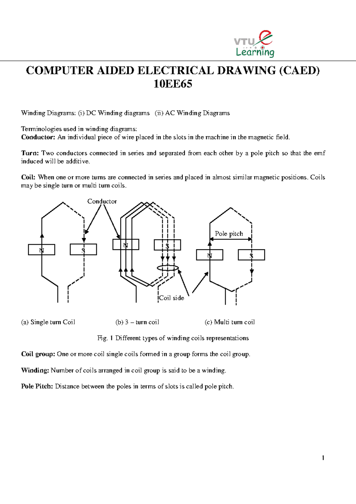 LAP & WAVE Windings - Comprehensive Notes for 10EE Course - Studocu