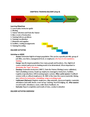 [Solved] A wellwritten training objective should closely resemble which ...