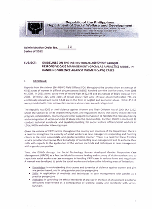 Social Work Community Case Study Report Sample - Community Case Study ...