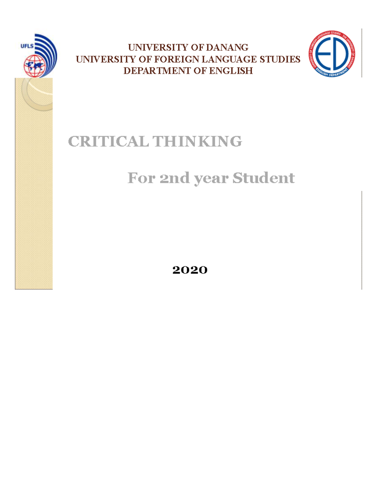 Critical Thinking (ENG 202) - Chapter 3: Basic Logical Concepts - Studocu