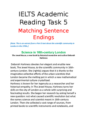 IELTS Academic Reading Task 7 Multiple Choice-One Answer - IELTS ...