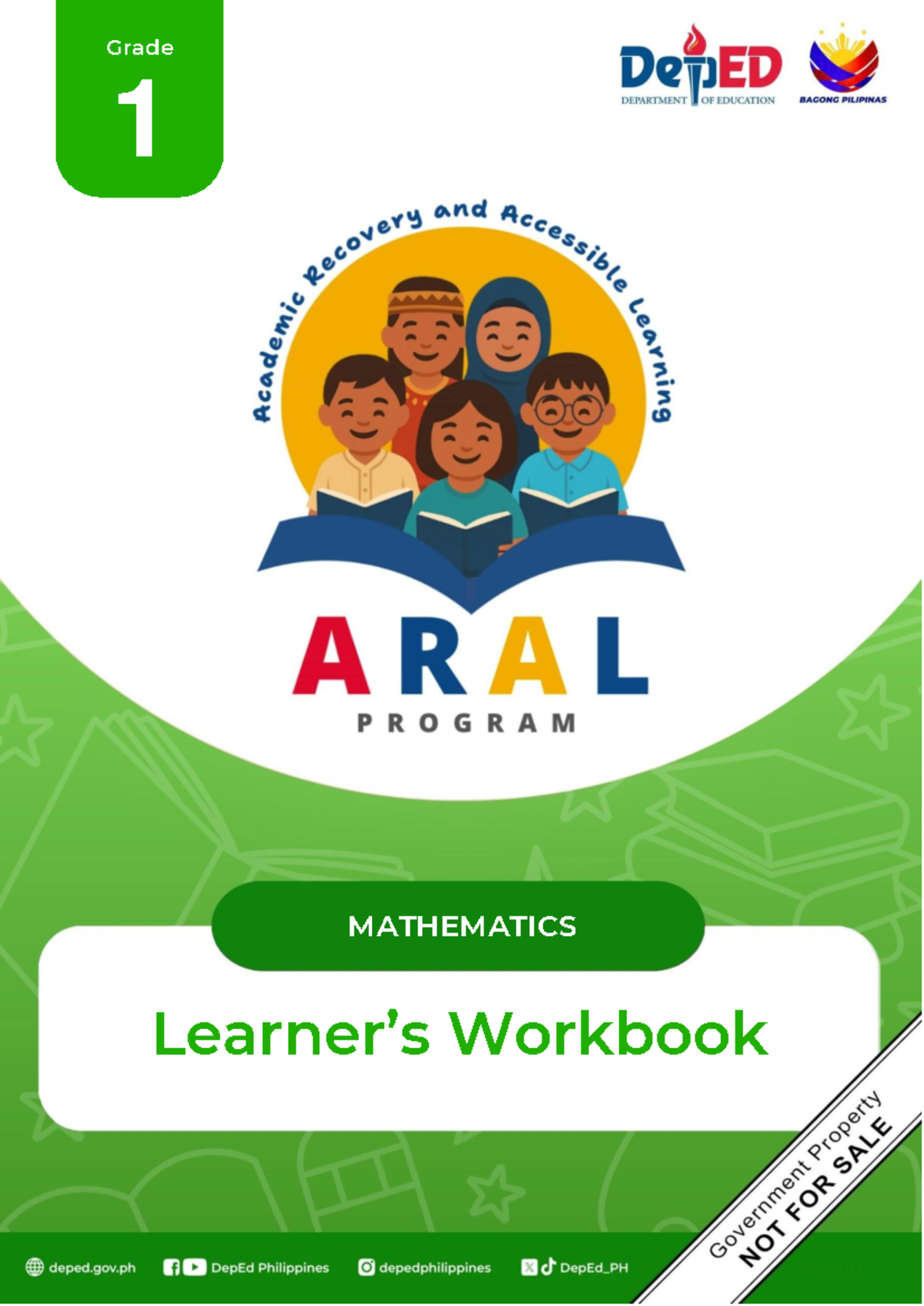 ARAL Mathematics Workbook: Grade 1 Activities and Exercises - Studocu