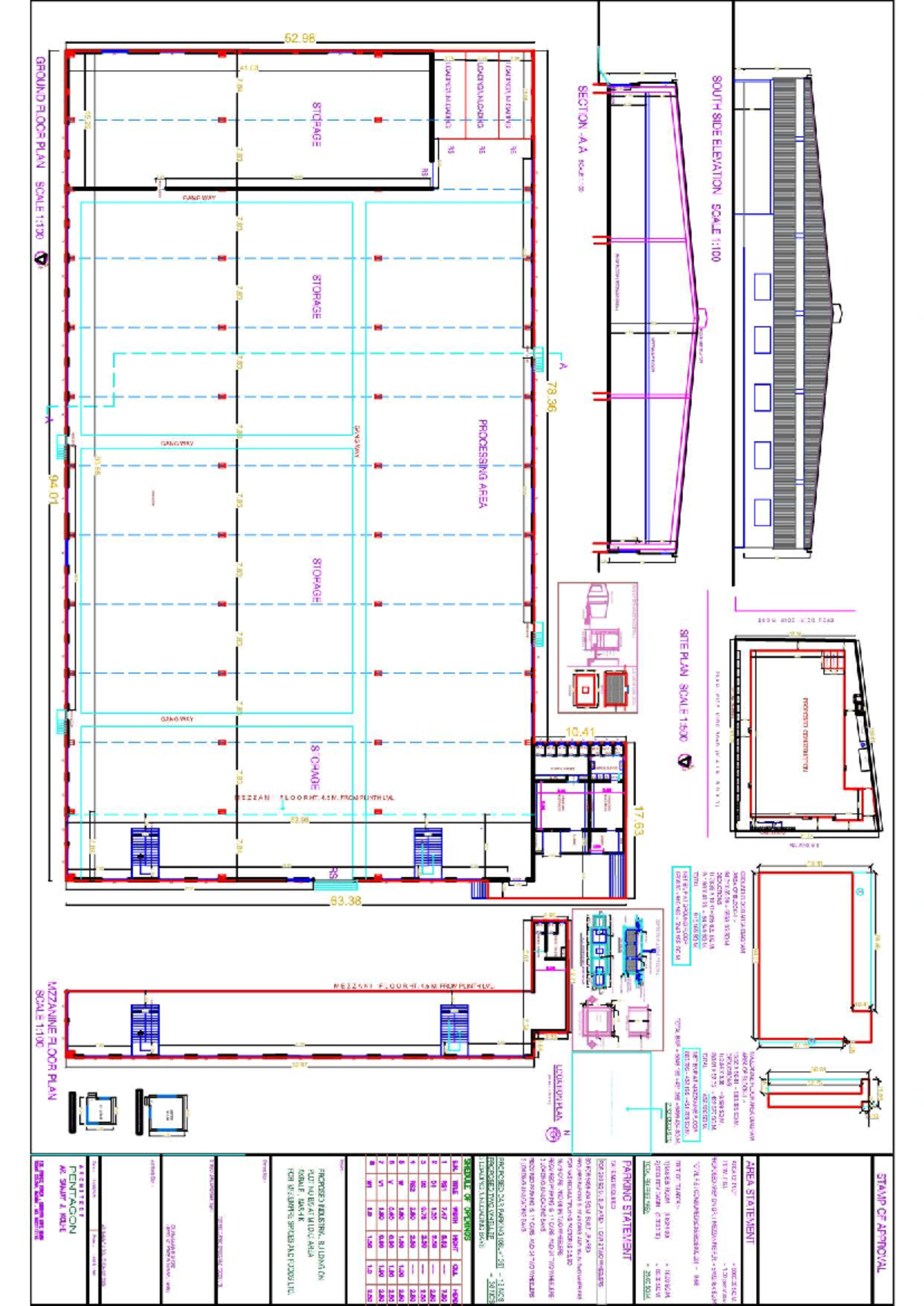 78.35 MIDC ROAD PROPOSED INDUSTRIAL BUILDING PLANS - Studocu