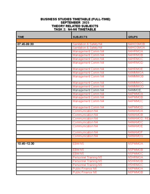 [Solved] When completing your N6 public management logbook is there a ...