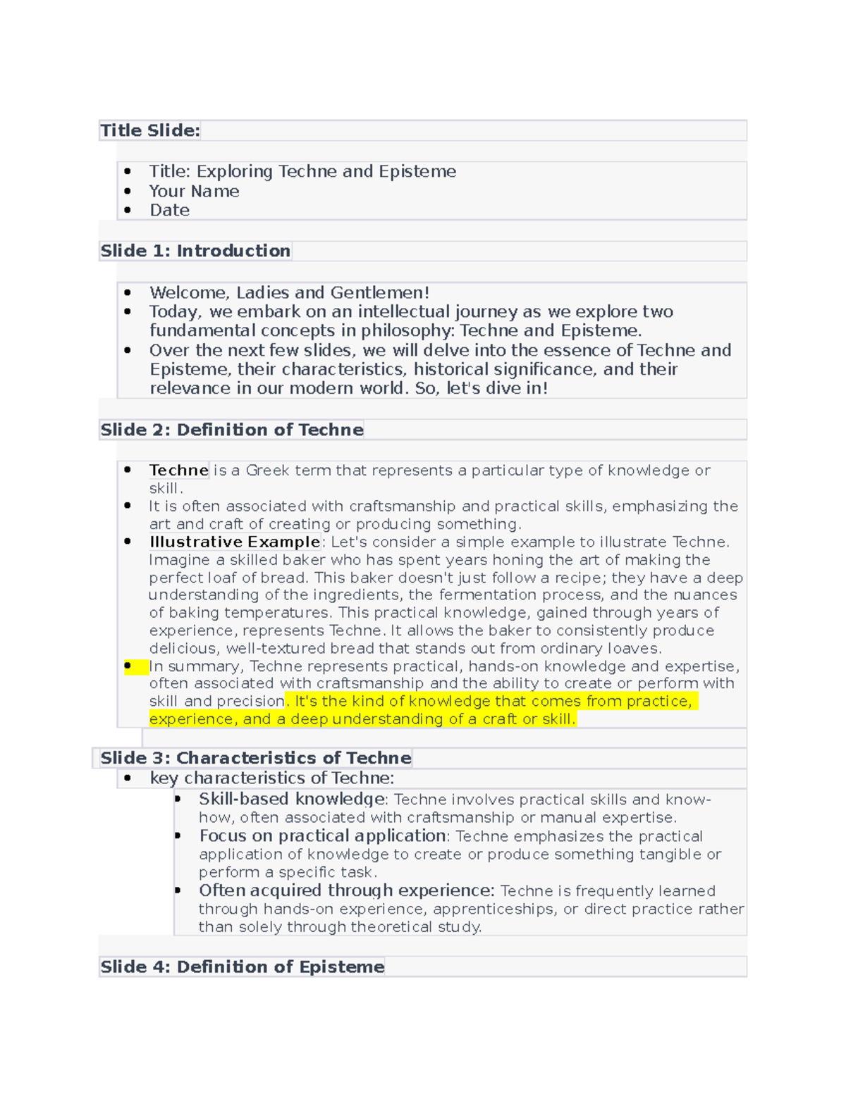 Exploring the Interplay of Techne and Episteme in Modern Knowledge ...