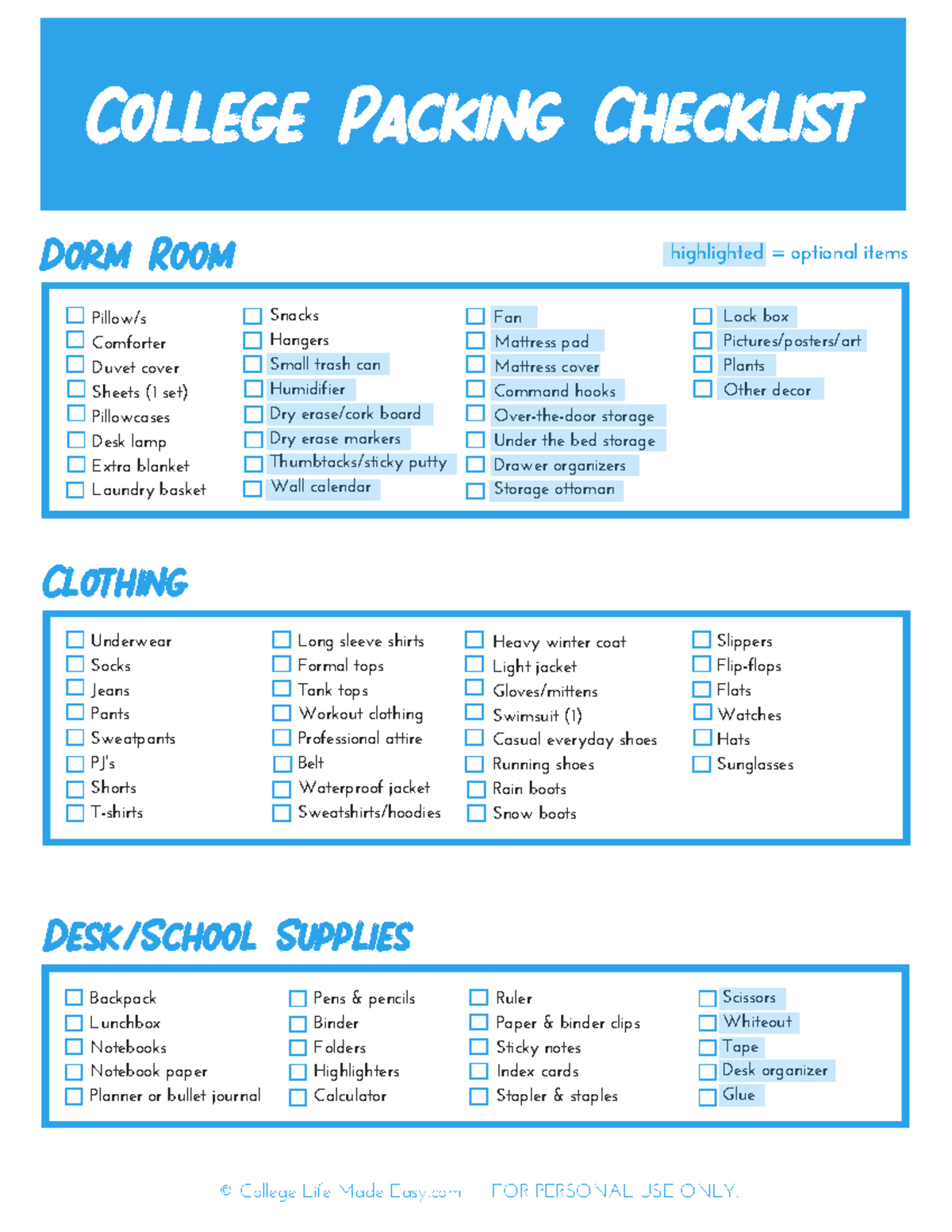 College packing list for guys - Dorm Room Fan Mattress pad Mattress ...