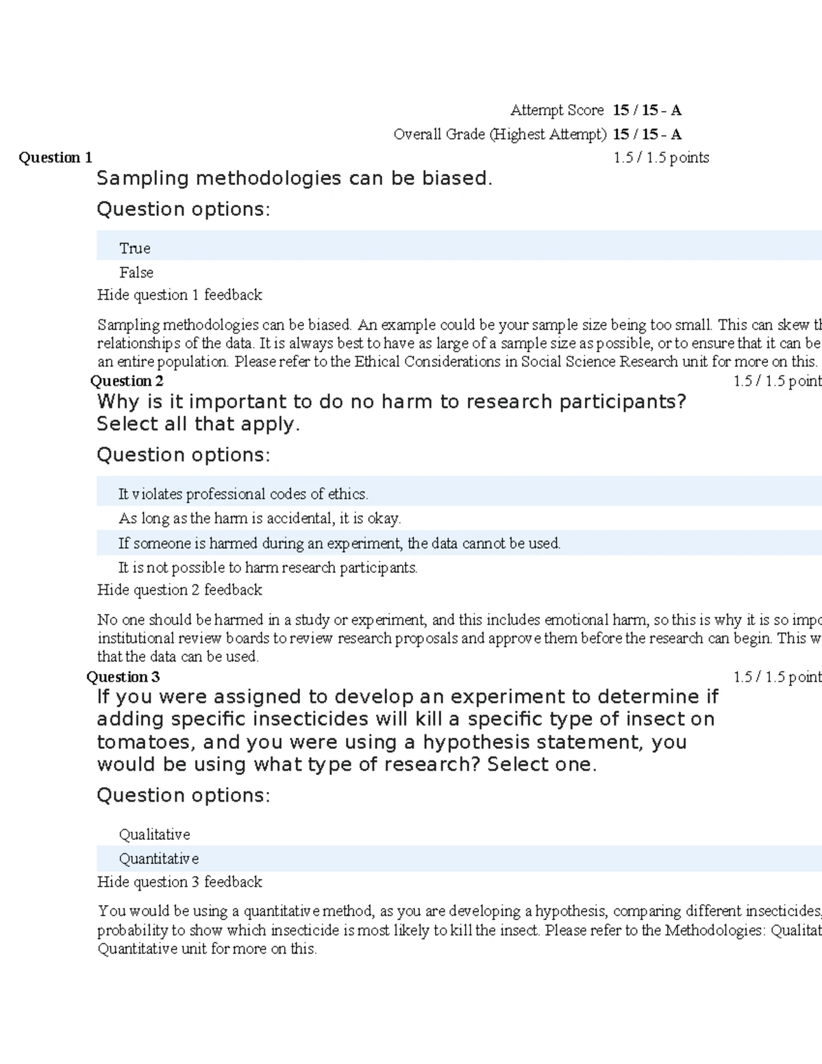 Research Literacy in Soc Sci 1-3 Assignment- Project Prep - SCS-285 ...