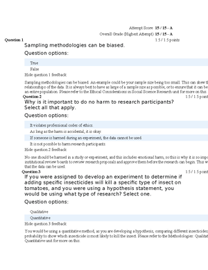 1-0 Check Your Knowledge- Module One (Non-graded) - 1 - 0 Check Your ...