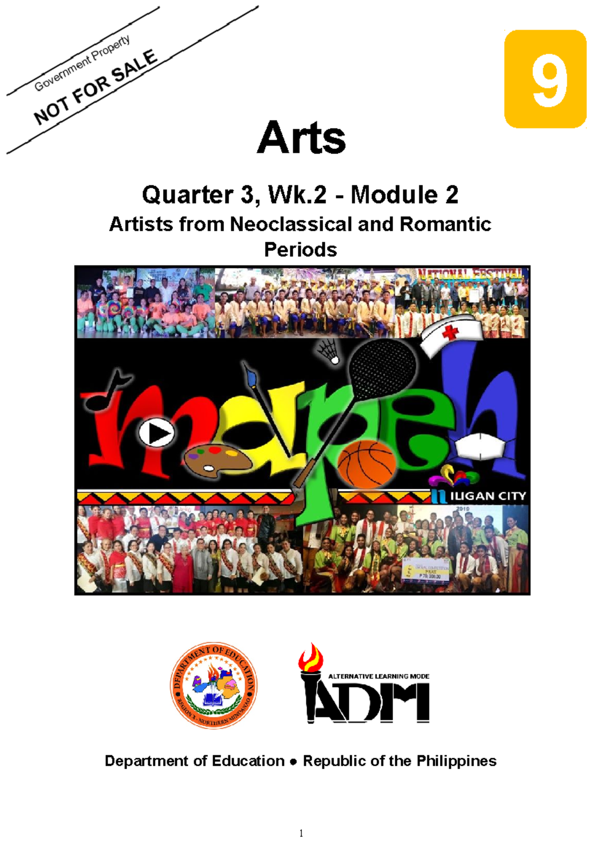 Arts9 q3 mod2 Artists From Neoclassical And Romantic Period V2 - Arts Quarter 3, Wk - Module 2 ...