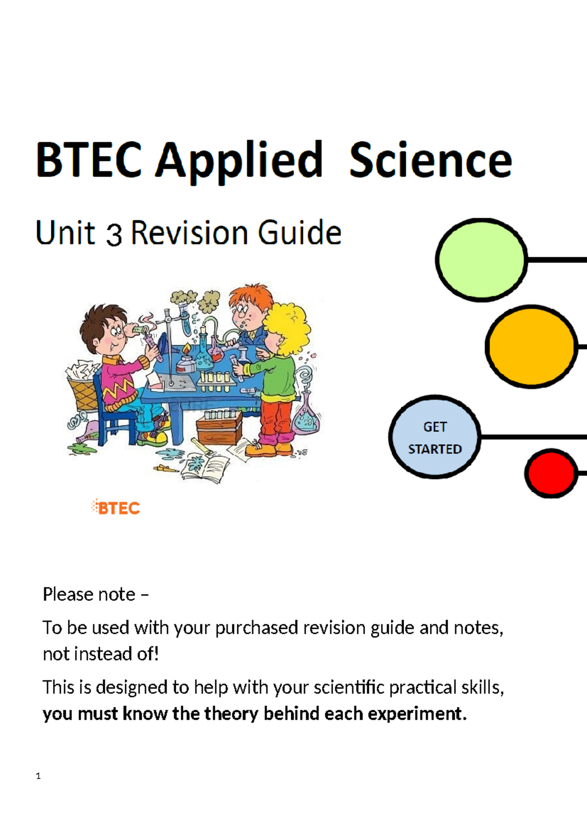 Unit 3 Revision Guide: Scientific Practical Skills & Statistical Tests ...
