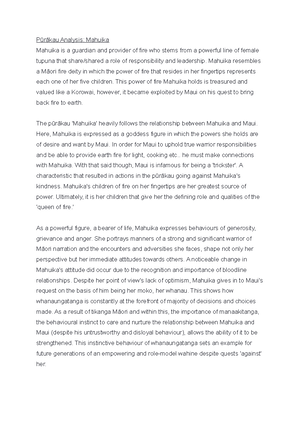 Tuhikura - Essay explaining the Te Wheke healthcare model, how it ...