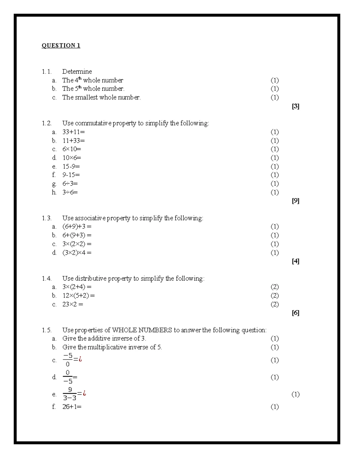 2025 Maths Grade 10 Term 1-4 Study Guide and Schedule - Studocu