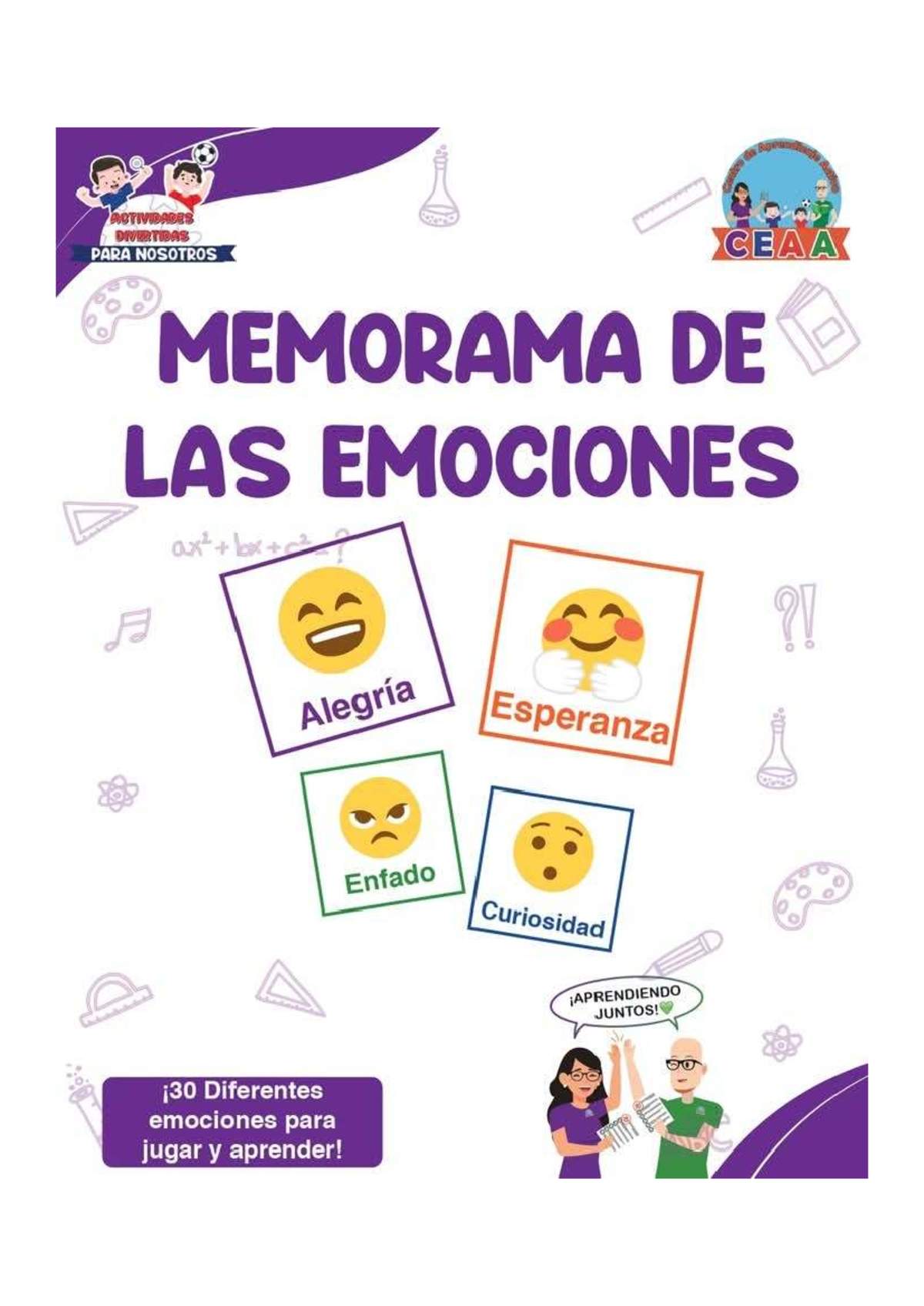 Memorama de Emociones para Niños - CEAA Actividades Educativas - Studocu