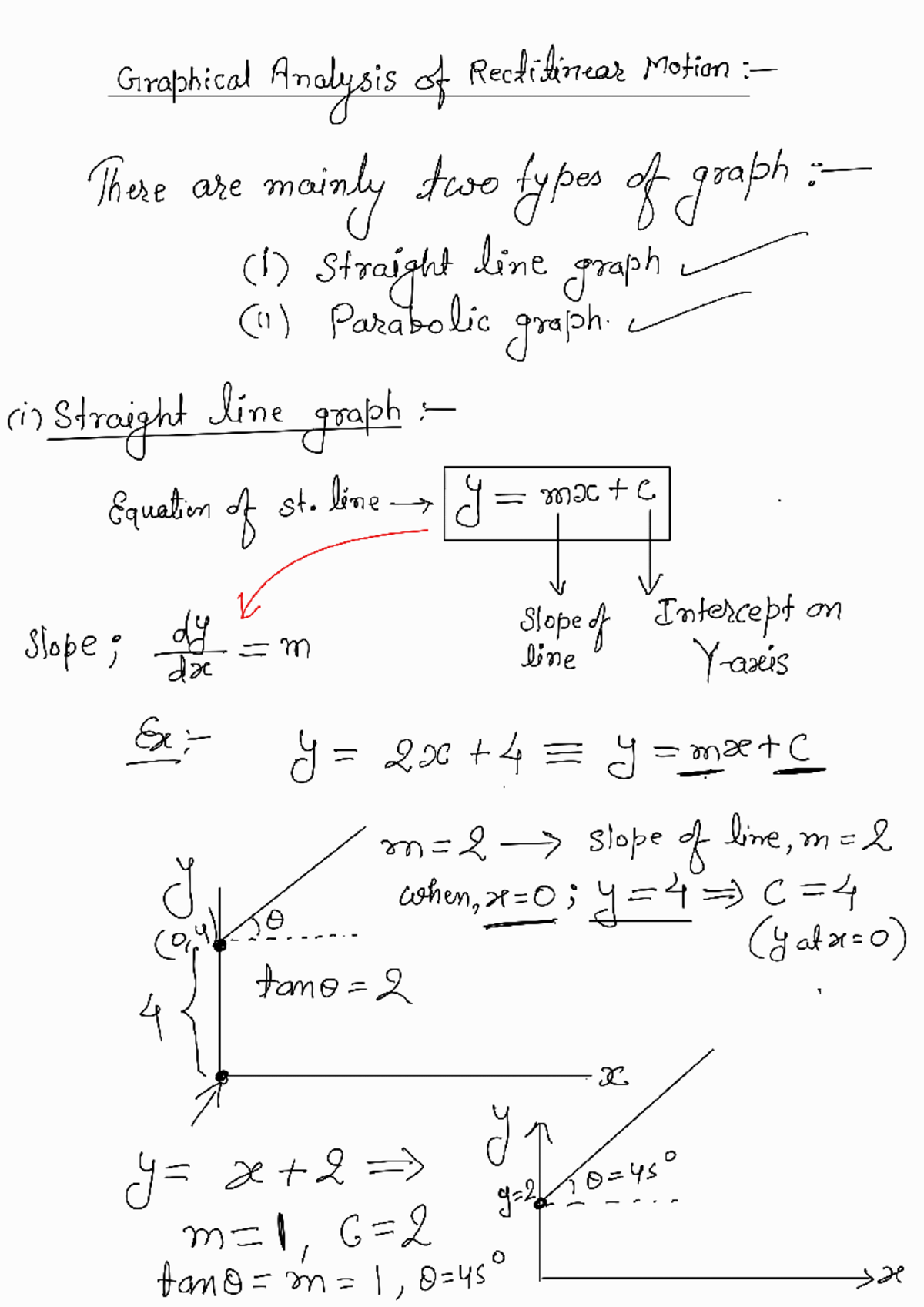 Graphical Analysis of Rectilinear Motion - 11th Grade (260602) - Studocu