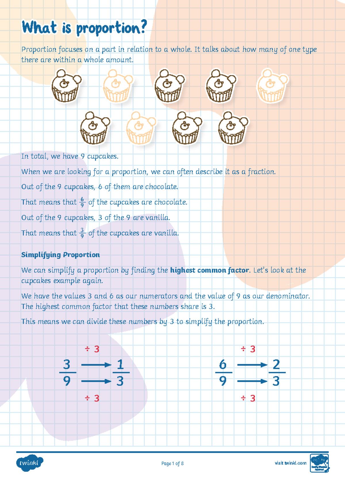 Understanding Proportion: Concepts and Examples (MATH101) - Studocu