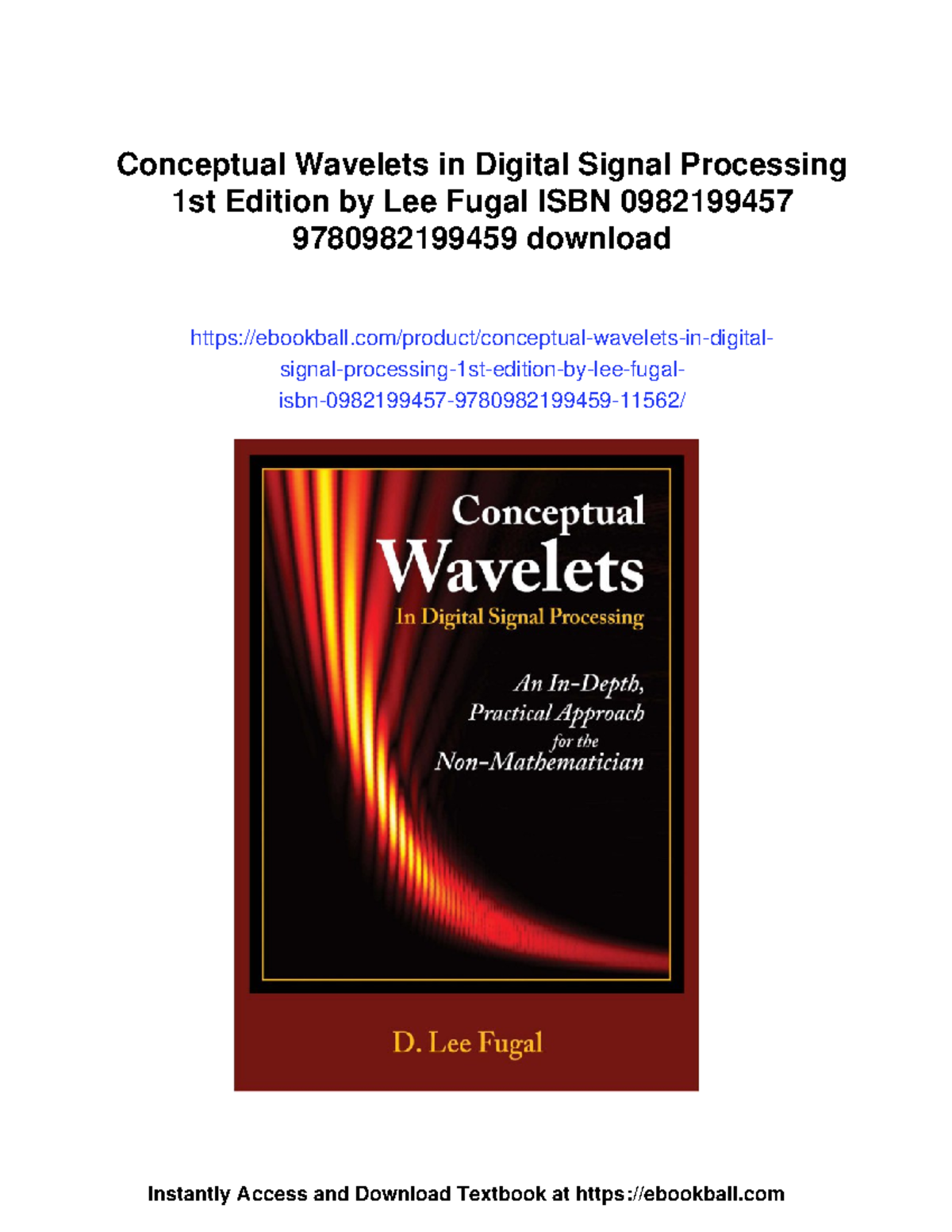 Conceptual Wavelets in Digital Signal Processing: A Comprehensive Guide (DSP - Studocu