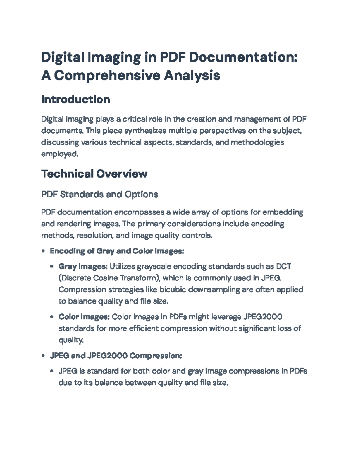 Digital Imaging Techniques in PDF Documentation: A Deep Dive Analysis - Digital Imaging in PDF ...