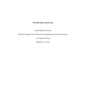 Soap Note #3 UTI - soap note - Subjective: A 25-year-old female ...