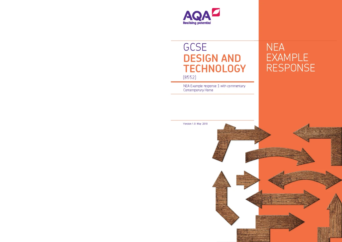 DT NEA 2023-24 guide - DESIGN TECHNOLOGY GCSE NEA FOLDER CONTENTS 2023 ...
