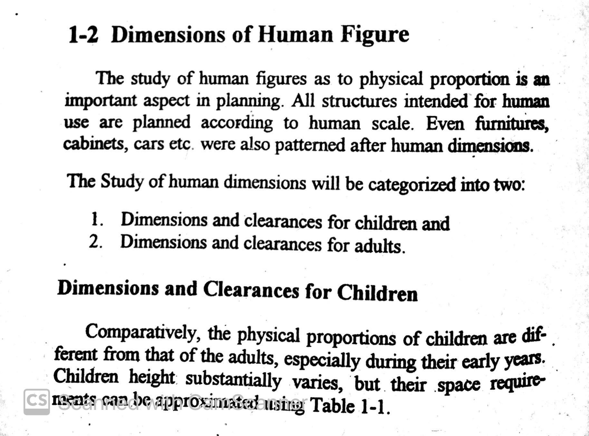 Understanding Dimensions of Human Figures in Art and Design - Studocu