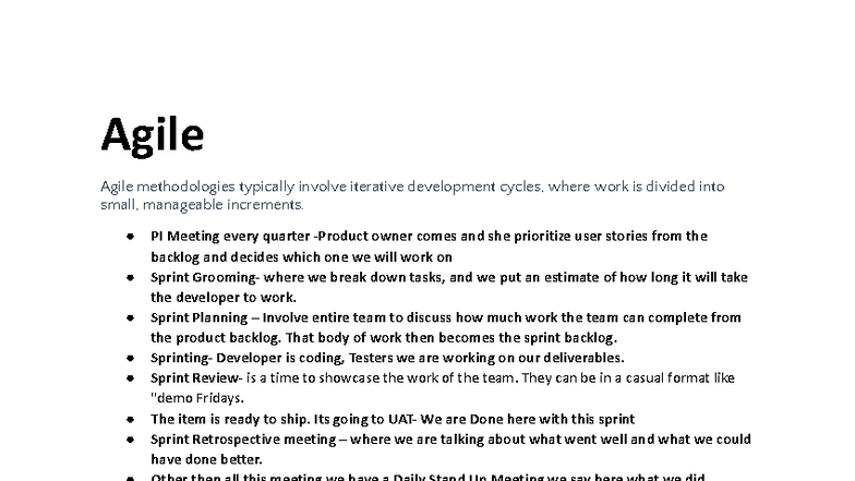 Agile Methodologies Overview: Key Principles & Practices (AGILE 101 ...