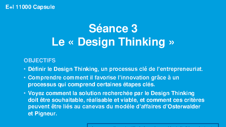 AS 3 Design Thinking: Processus et Phases Clés du Design Centré - Studocu