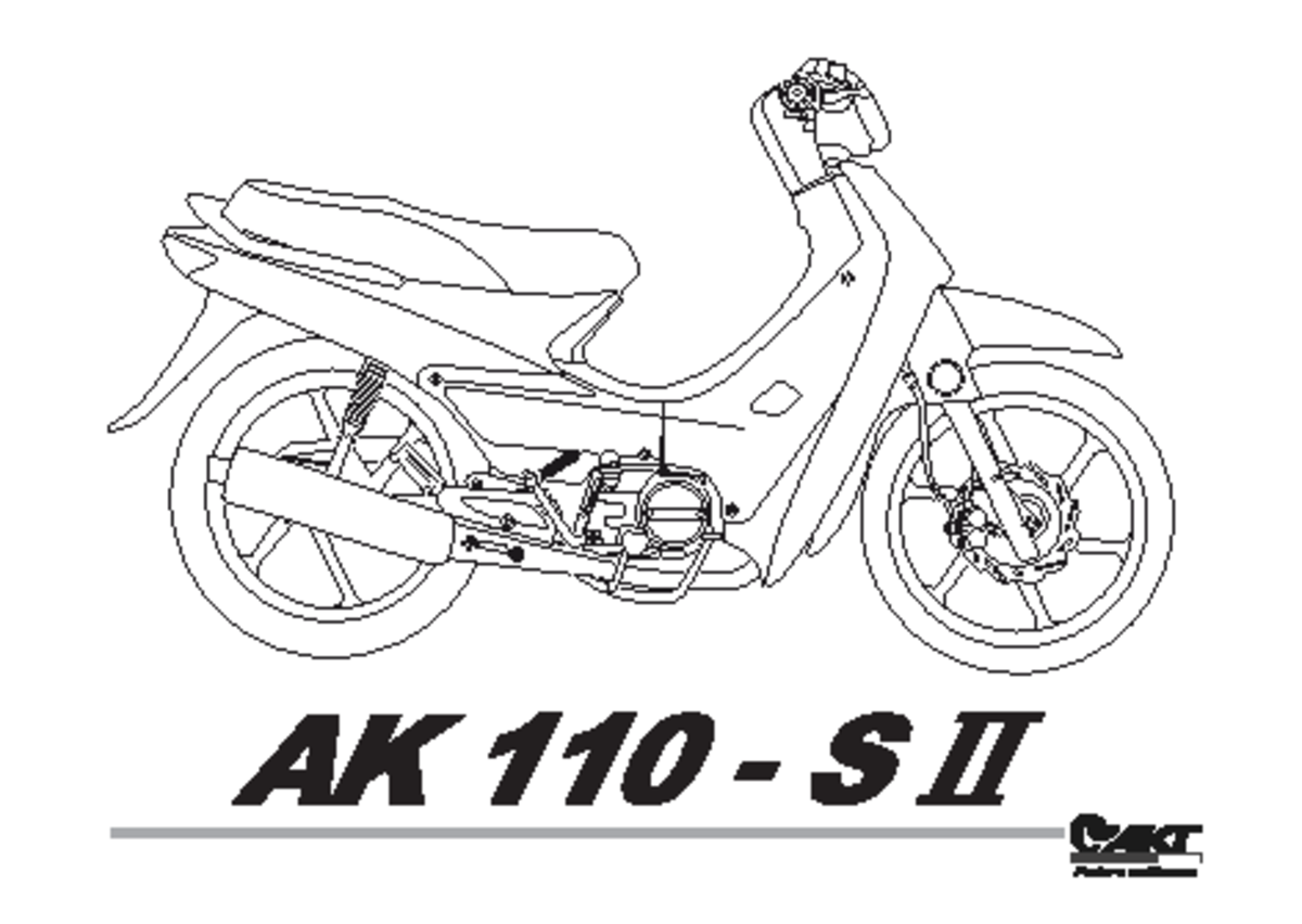 AKT 110 - Manual de de motocicleta AKT 110 Special. - Area tecnica ...