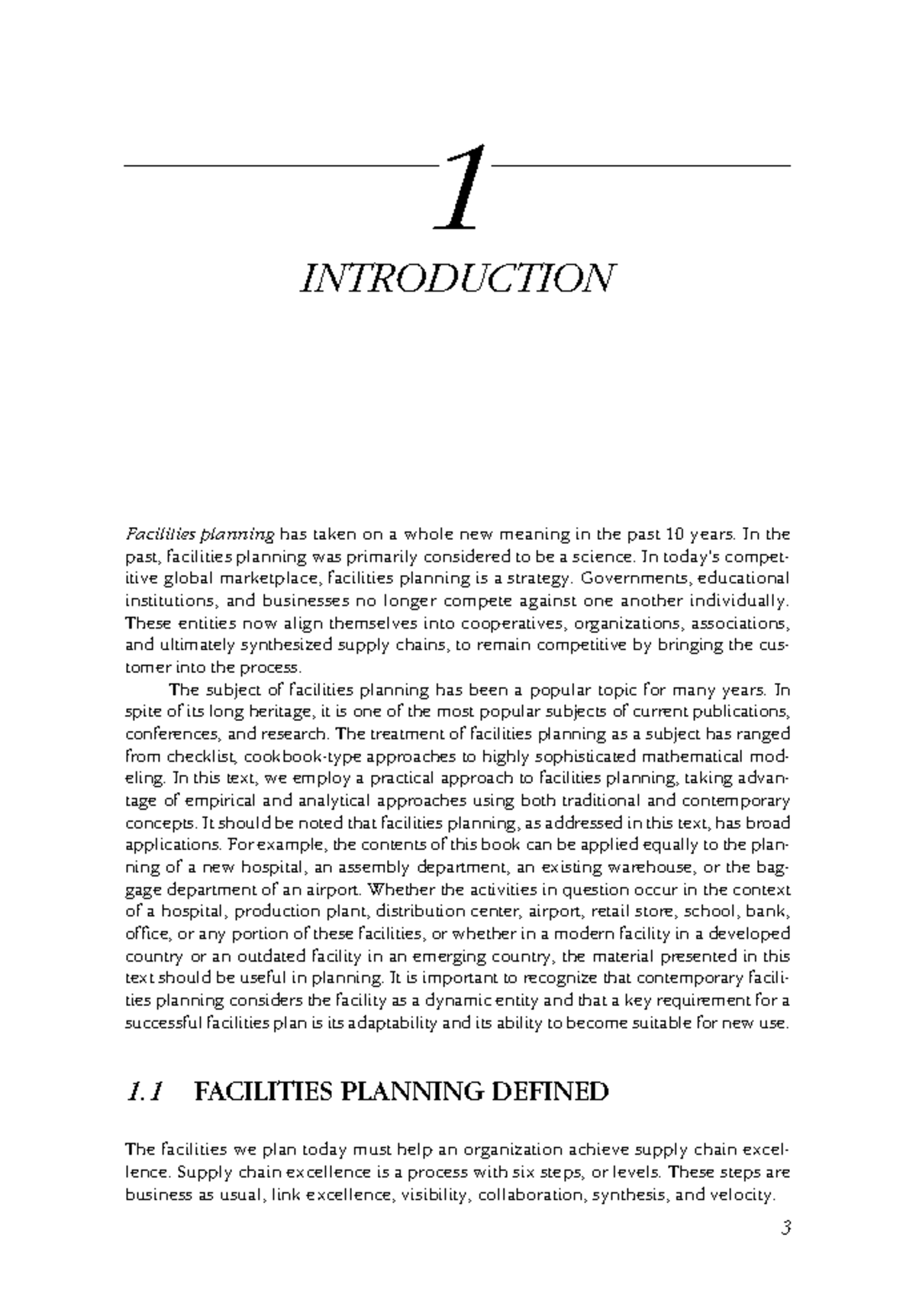 Facilities Planning Overview: Strategies for Success in Supply Chain ...
