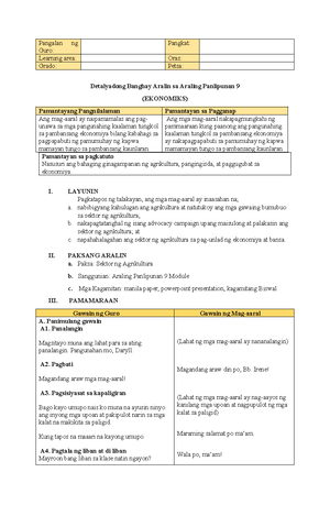 Cookery 9 q2 m1 lessons 3-4 v2 - Technology and Livelihood Education ...
