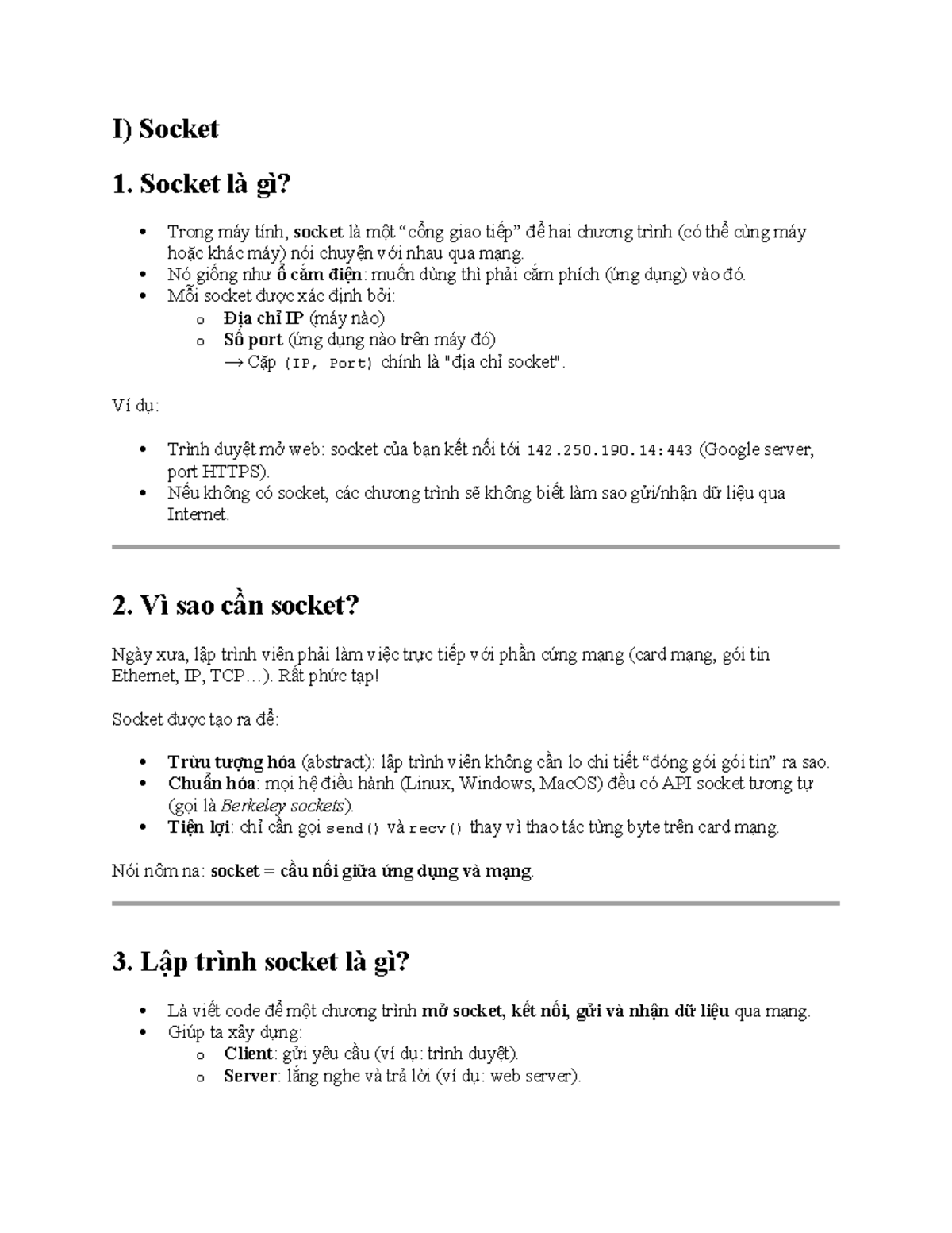 Socket Programming and Network Packet Analysis (PB) - Studocu