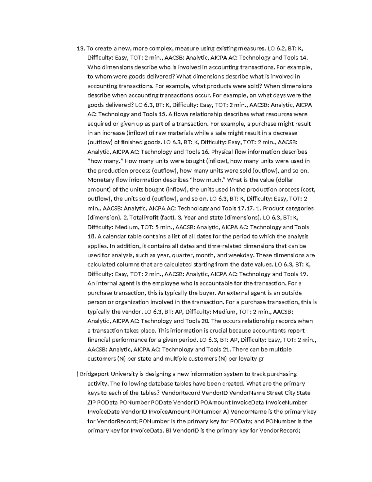 1100 Notes 2: Understanding Accounting Transactions and Data Analysis ...