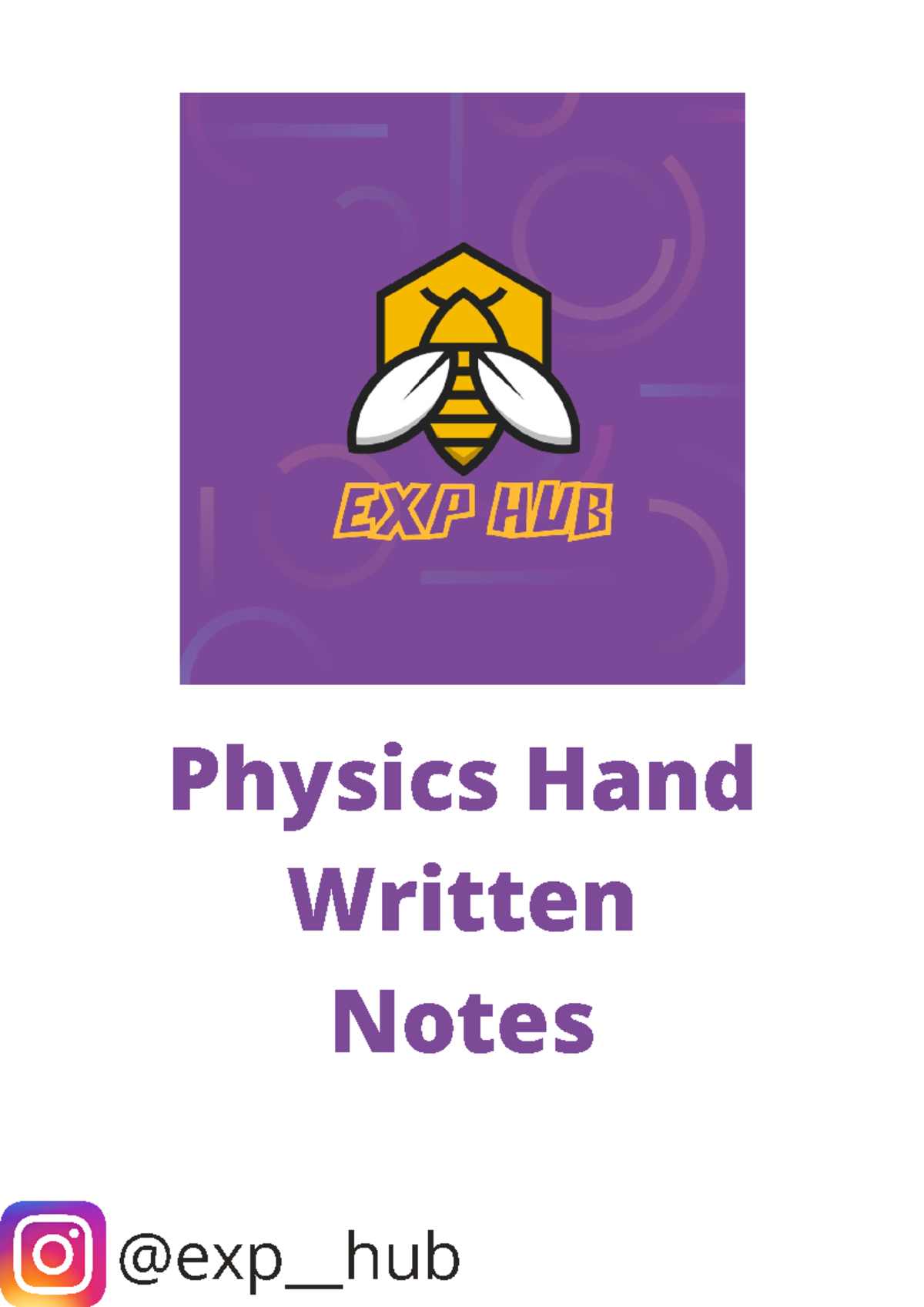 Waves- Superposition OF Waves - EXP HUB Physics Hand Written Notes (O ...