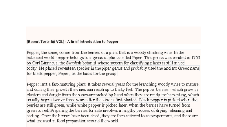 Recent Tests - BOT 101: A Brief Introduction to Pepper - Studocu