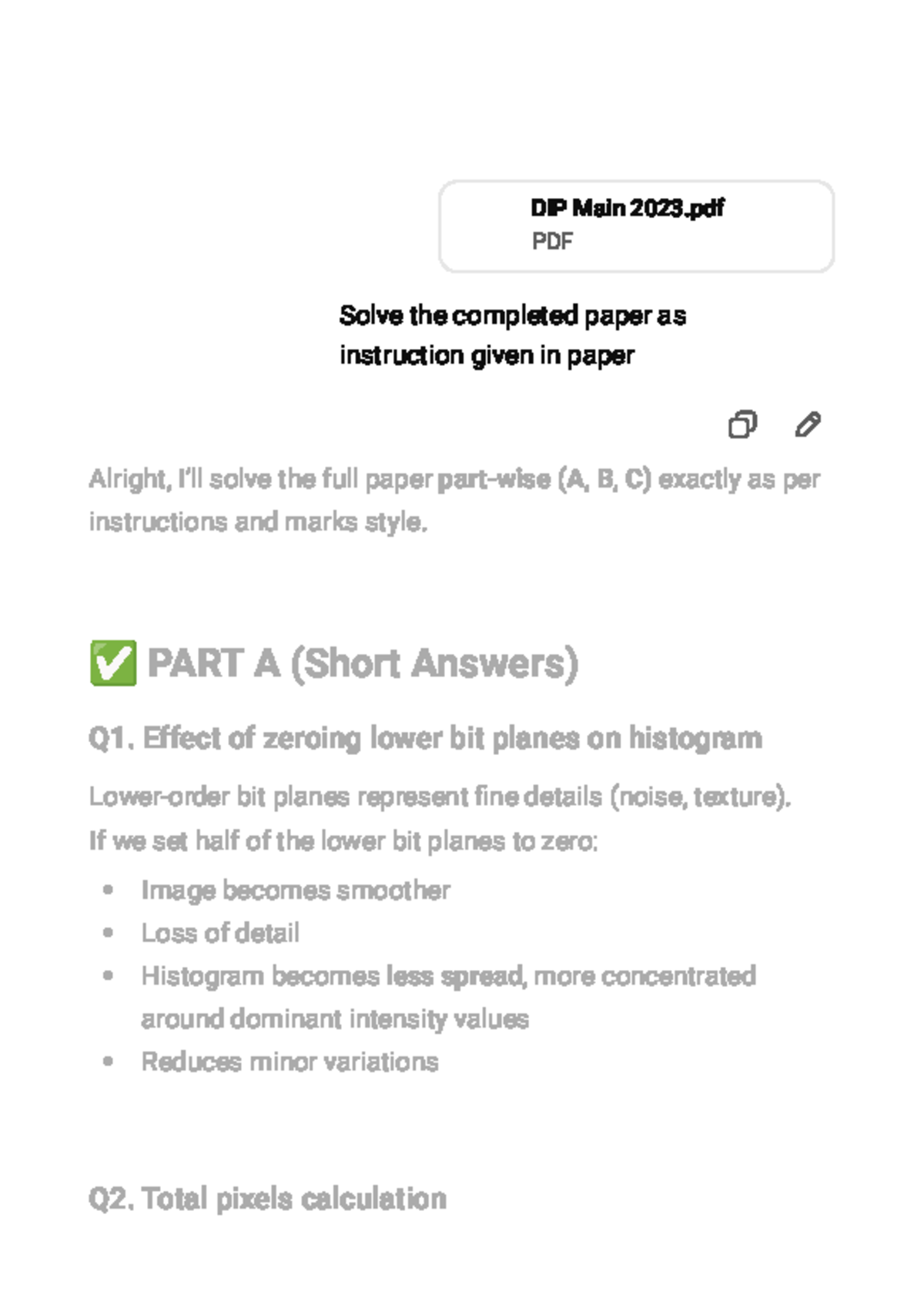 DIP Main 2023: Solved Paper with Detailed Solutions - Studocu