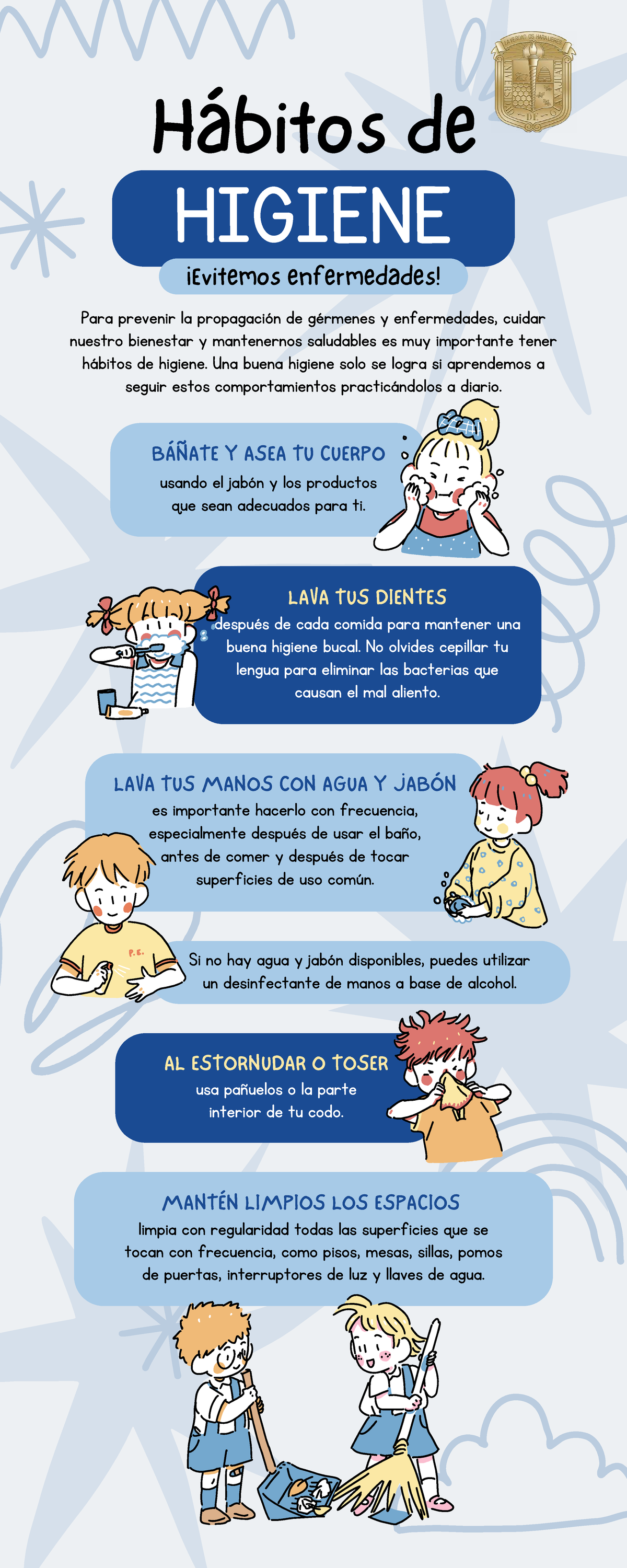 Hábitos de Higiene para Prevenir Enfermedades - Tríptico - Studocu