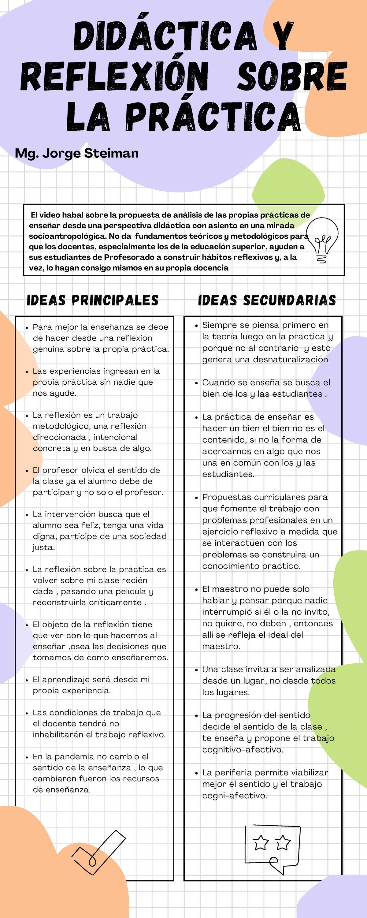 Didáctica y reflexión sobre la práctica - DIDÁCTICA Y REFLEXIÓN SOBRE ...