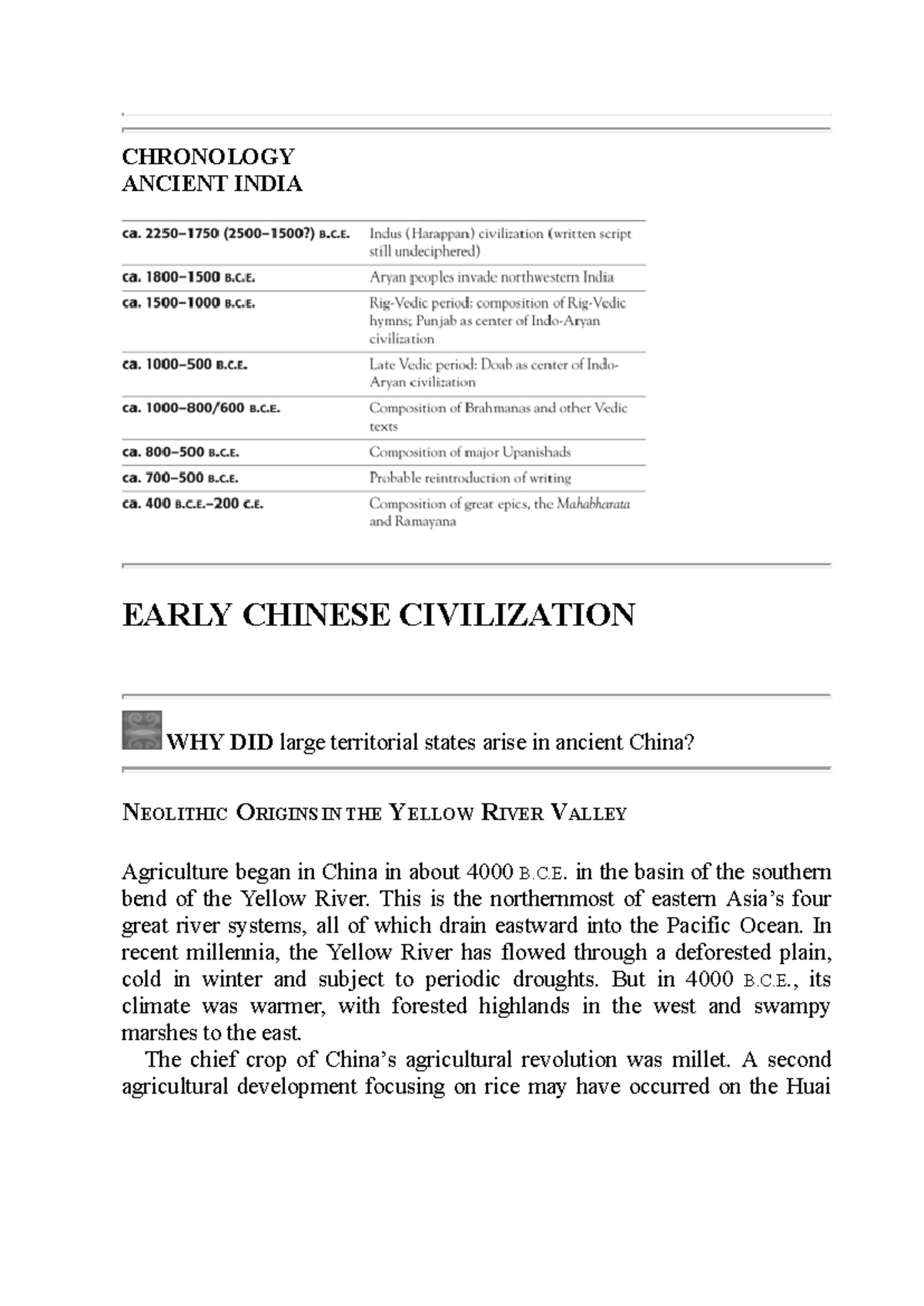 Week 7 CH 1: Ancient Chinese Civilization and Its Evolution - Studocu