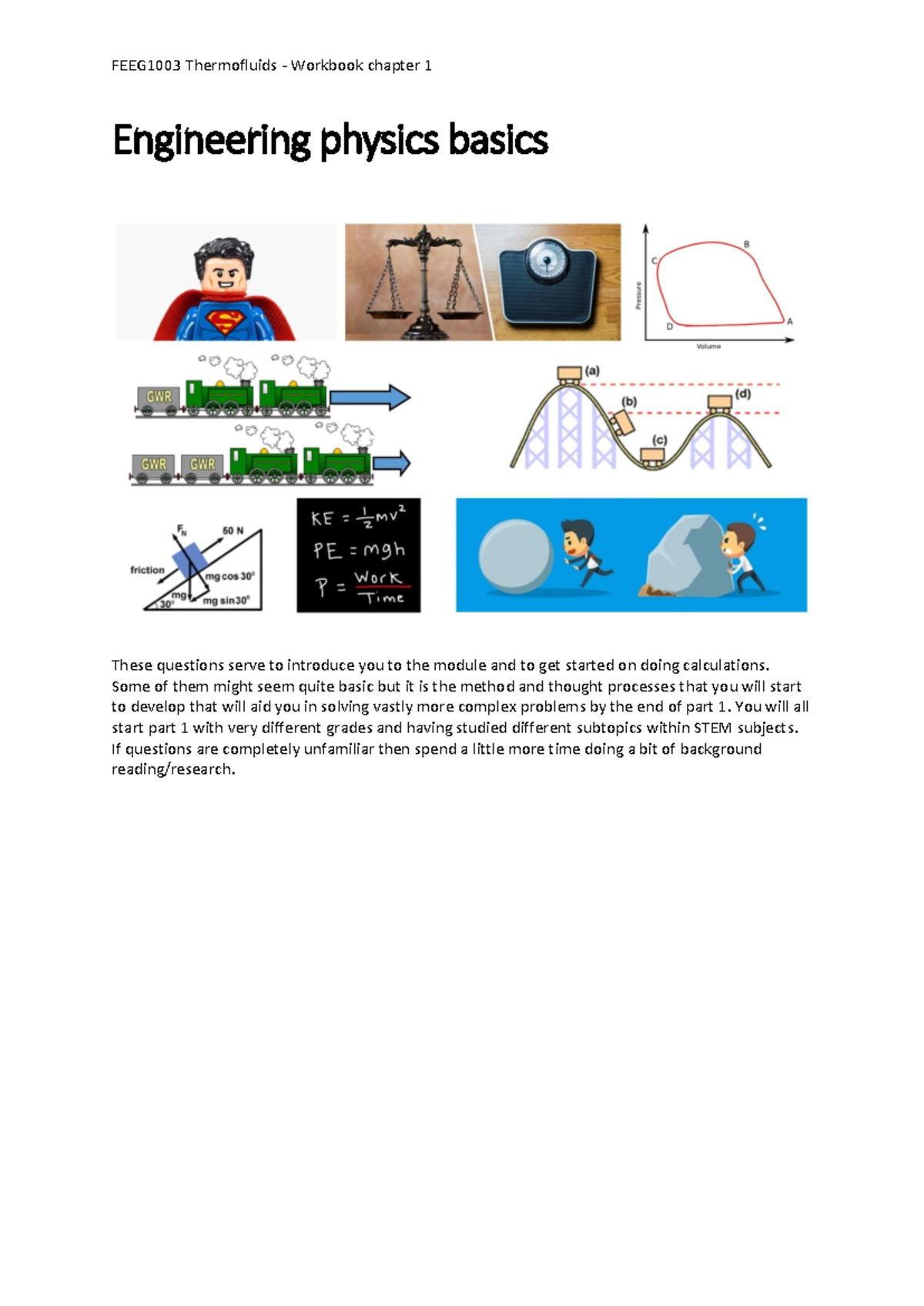 FEEG1003 Workbook (2021-22): Chapter 1 - Engineering Physics Basics ...