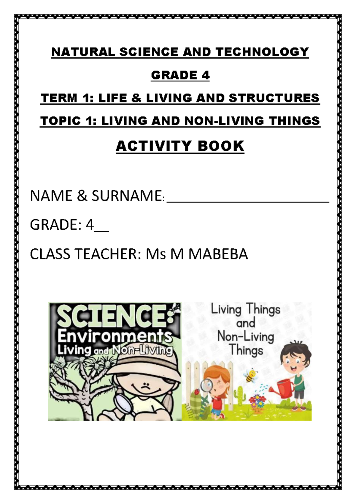 Natural Science AND Technology - NATURAL SCIENCE AND TECHNOLOGY GRADE 4 ...